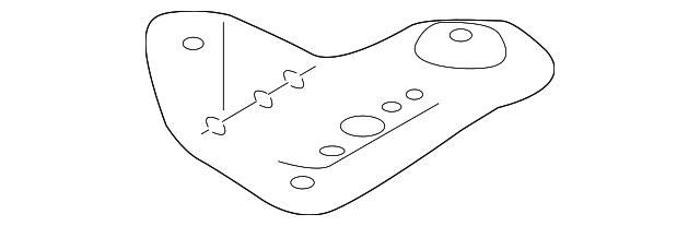 2007-2018 Lexus Front Brace 51035-07010 | OEM Parts Online