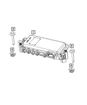 2021-2023 Jeep Gladiator Video Processor Module 4672861AC | Mopar eStore