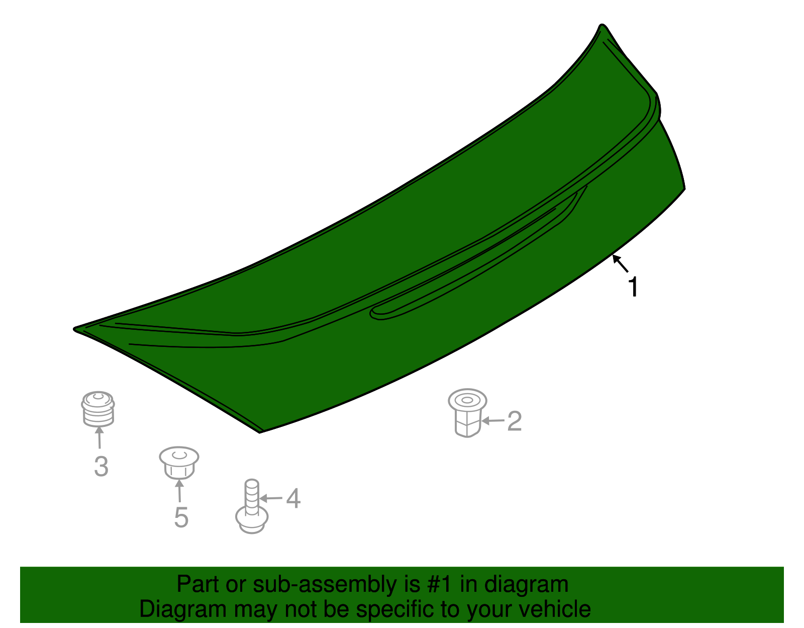 96030-6GA1A - High-Quality Spoiler for 2015-2020 Nissan 370Z ...