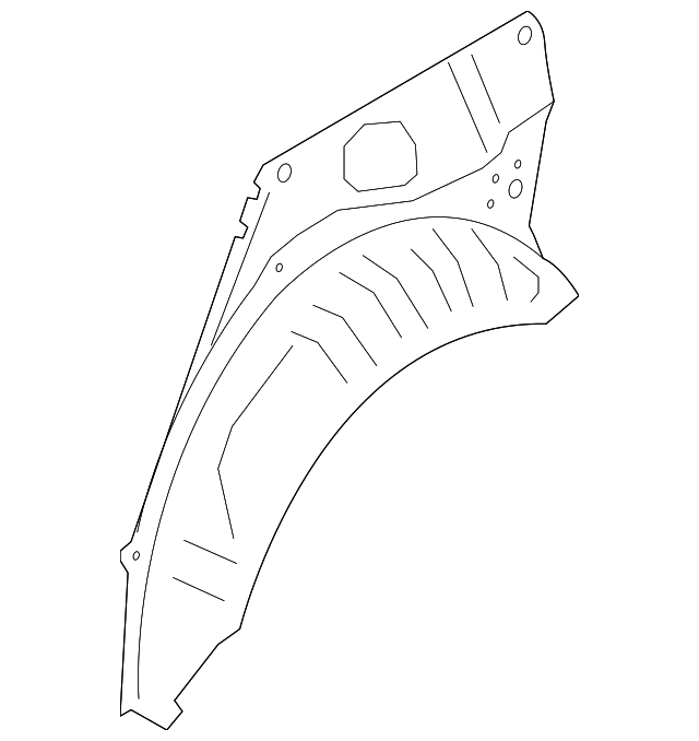 Genuine BMW 41-00-7-488-086 | Outer Wheelhouse | FREE Shipping on Most ...