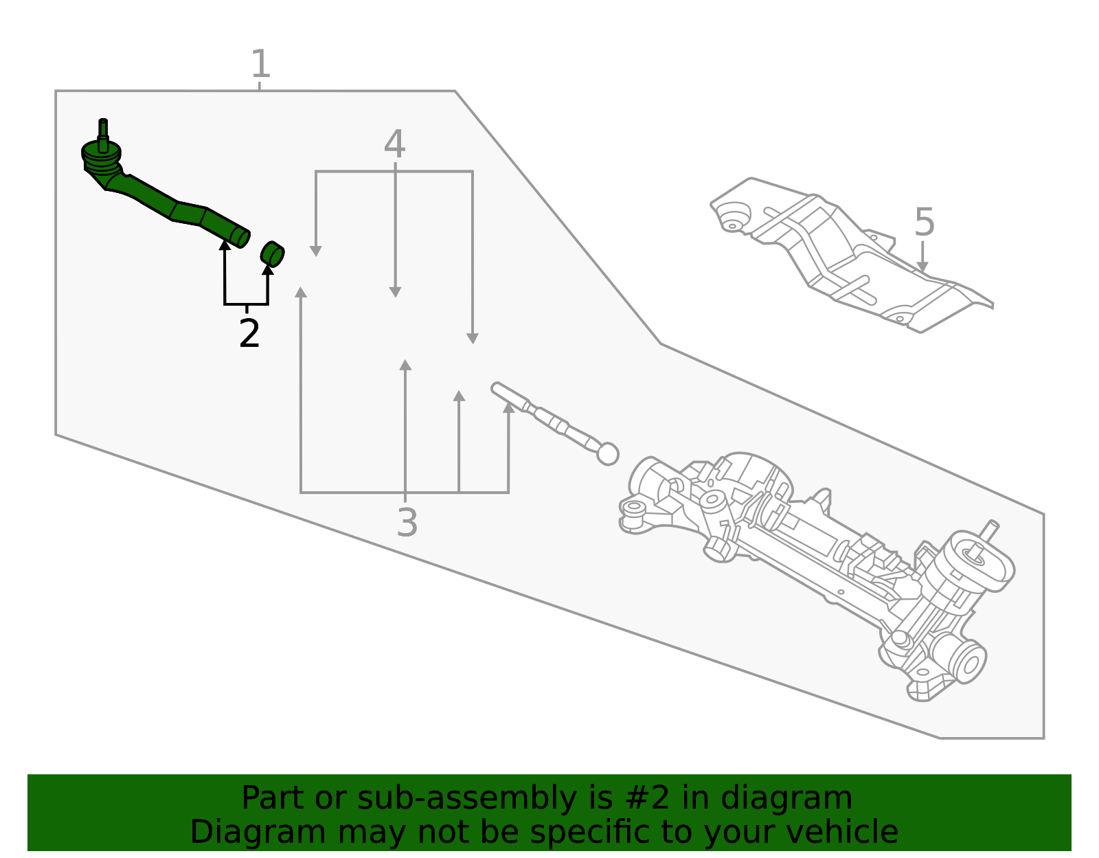 2020-2025 Nissan Sentra Outer Tie Rod DH640-6LB0A | My Nissan Part