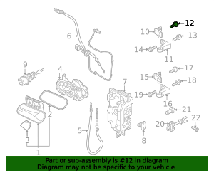2021-2023 Volkswagen ID.4 Lower Hinge Mount Bolt WHT-007-978 | OEM ...