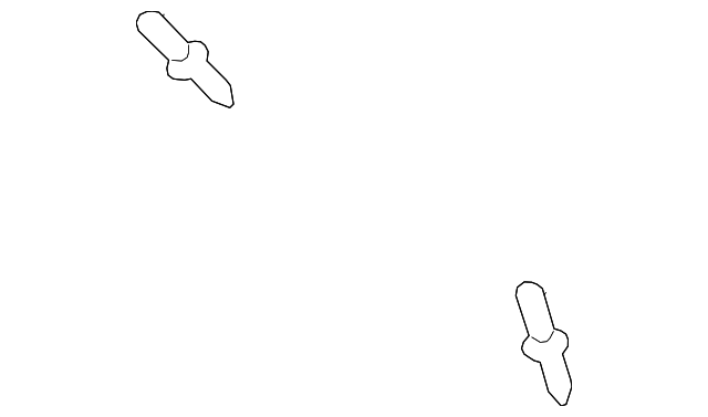 Catalytic Converter Stud - Ford (-W716667-S900)