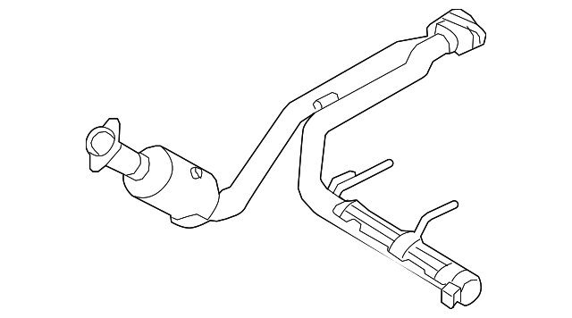 2011-2014 Ford F-150 Catalytic Converter - Passenger Side (RH) BL3Z ...