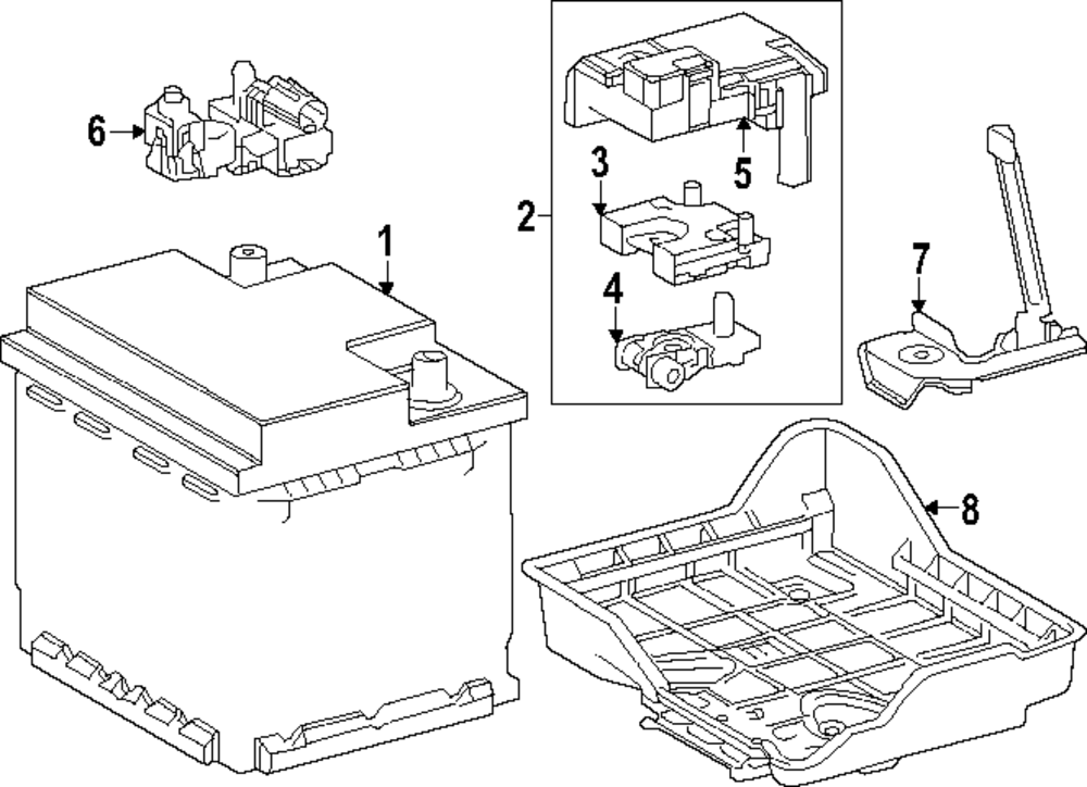 28850K0010 - Battery Current Sensor 2023-2024 Subaru Solterra | Subaru ...