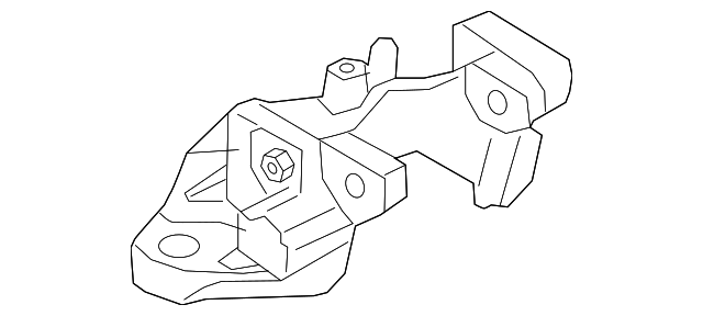 2016-2019 Mazda CX-3 Rear Bracket D10G-39-08Y | TascaParts.com