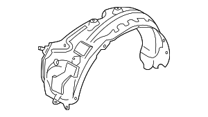 2007-2009 Mazda CX-9 OEM NEW 2001-2006 Mazda CX9 Fender Liner Mount ...