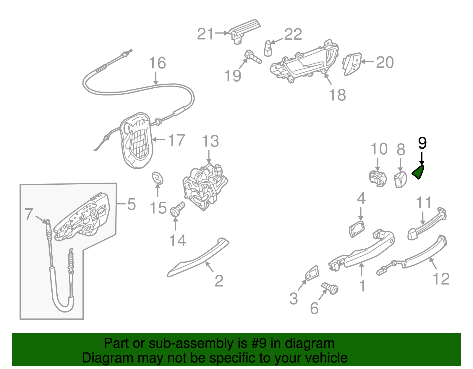 2015-2017 Audi Trim Molding 8R0-837-899-2ZZ | Audi USA Parts