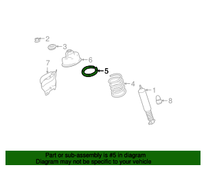 2001-2014 Volvo Upper Spring Seat 30645888 | TascaParts.com