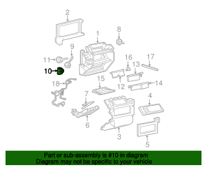 89018960 - Actuator 2003-2024 GM | OEM Pro Parts