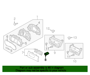 2017-2020 Hyundai Elantra Ignition Switch 81910-F2110 | QuirkParts