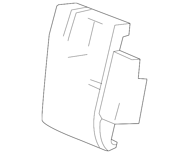 2007-2014 GM Seat Back Pad 22771061 | GMPartsDirect.com