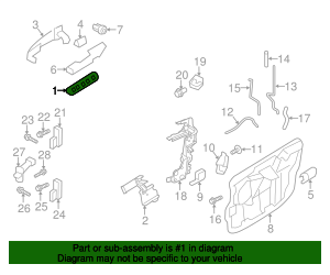 BA1Z-14A626-AB - Keyless Lock Pad 2011-2015 Ford | Big 3 Auto Parts