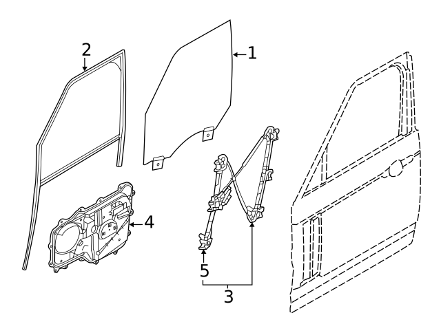 2018-2022 Land Rover Range Rover Run Channel LR098060 | OEM Parts Online