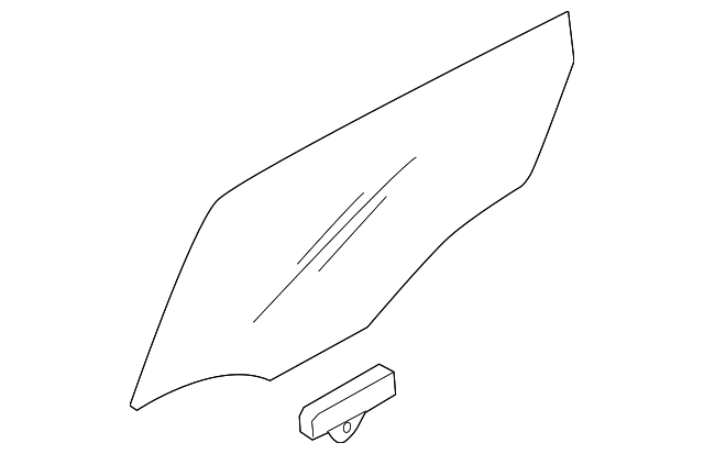 2020-2023 Kia Soul Door Glass 83410-K0520 | OEM Parts Online