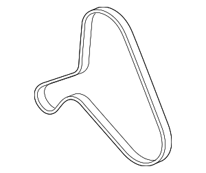 9A7-903-137-10 - Serpentine Belt 2017-2024 Porsche | Delaware Porsche Parts