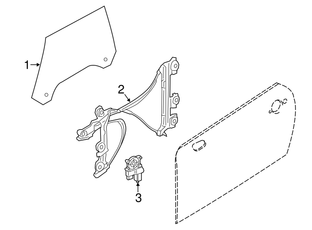 2014-2024 Mini Cooper Window Motor 67-62-5-A3F-286 | Mini Parts Direct