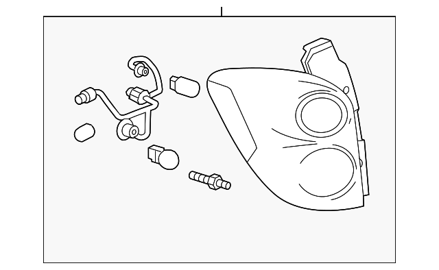 2010-2015 Chevrolet Equinox Passenger Side Stop Lamp 23267749 | Auto ...