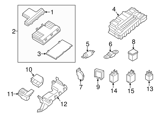 DU5Z-14526-F - Circuit Breaker - 2013-2020 Ford | Lasco Auto Parts