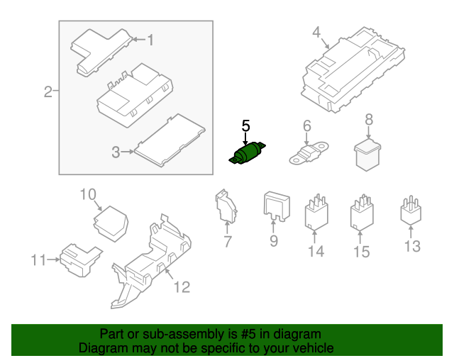 2013-2020 Ford Fuse DG9Z-14526-A | TascaParts.com