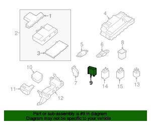 2013-2020 Ford Circuit Breaker DG9Z14526AA | OEM Parts Online