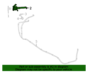 2022-2024 Mitsubishi Actuator 8264A451 | Mitsubishi Parts Warehouse