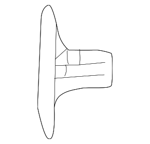 2022-2024 Mitsubishi Headlight Washer Cover 28659W029P | Mitsubishi ...