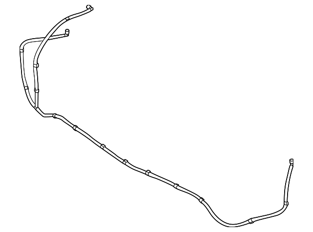 2022-2024 Mitsubishi Washer Hose 8264A436 | Mitsubishi Parts Warehouse