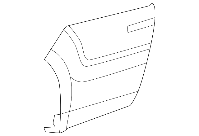 2014-2018 Ram Sill Molding - Driver's Side (LH) 1ZT40LAHAA | TascaParts.com