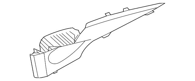 85850-B1600-SG2 - Upper Quarter Trim - 2017-2020 Genesis G80 | World ...