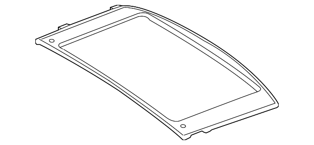 2013-2020 Mercedes-Benz Sliding Sunroof Frame 222-780-17-01 | Mercedes ...