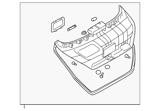 2003-2008 Hyundai Tiburon Lower Trim 81750-2C000-LK | OEM Parts Online