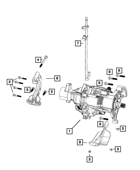 Transfer Case Assembly for 2015 Chrysler 200 | Mopar eStore