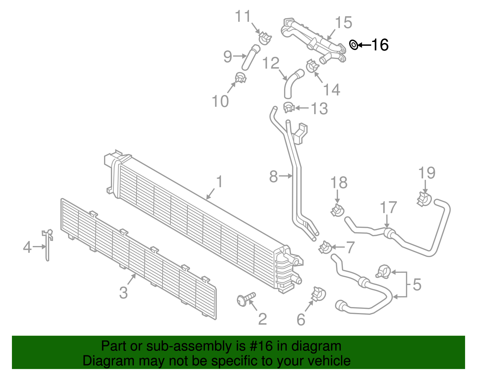 06E-121-119-J - Water Manifold O-Ring 2009-2019 Audi | Audi OEM Parts