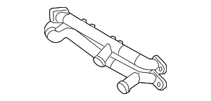06E-121-083-N - Engine Coolant Pipe 2010-2017 Audi | Audi OEM Parts