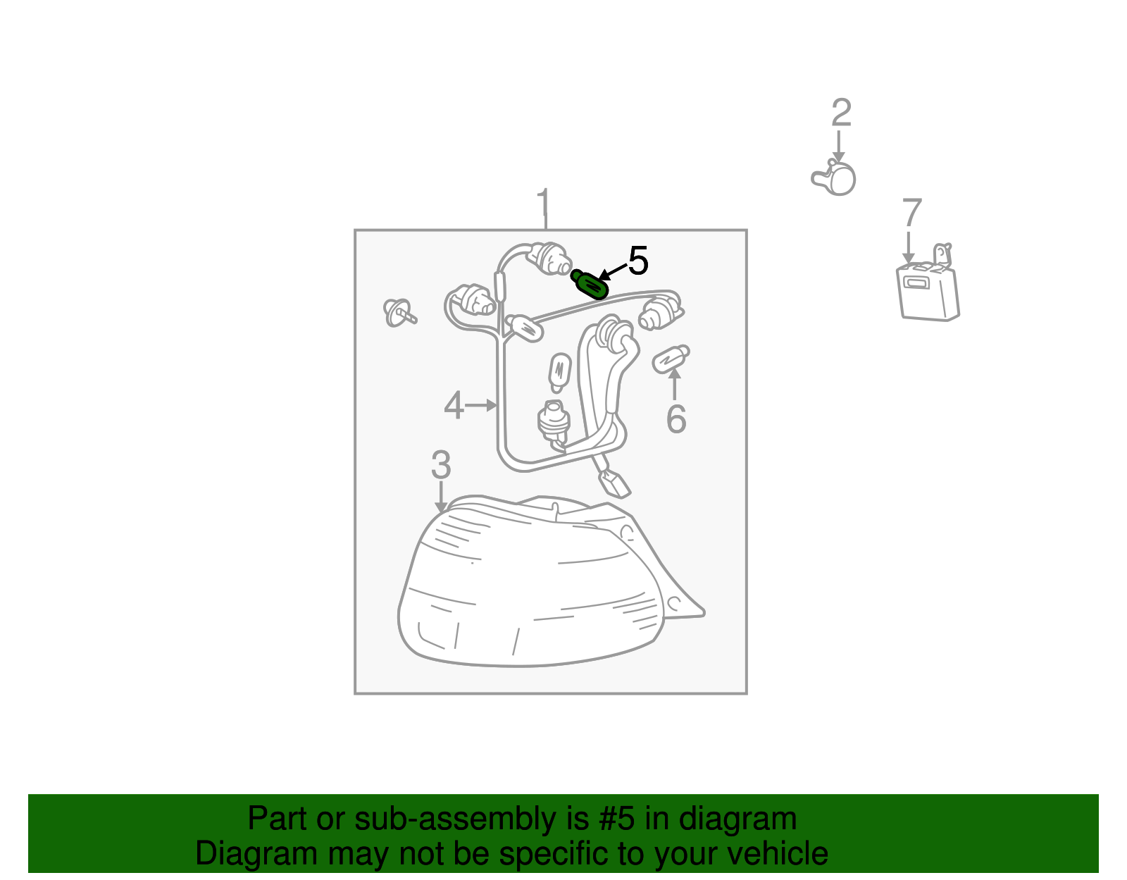 90981-13044 - Bulb For 1995-2012 Lexus | Lexus OE Parts