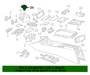 2012-2020 Mercedes-Benz Shift Knob 218-260-00-00-9E38 | AutoNationParts.com