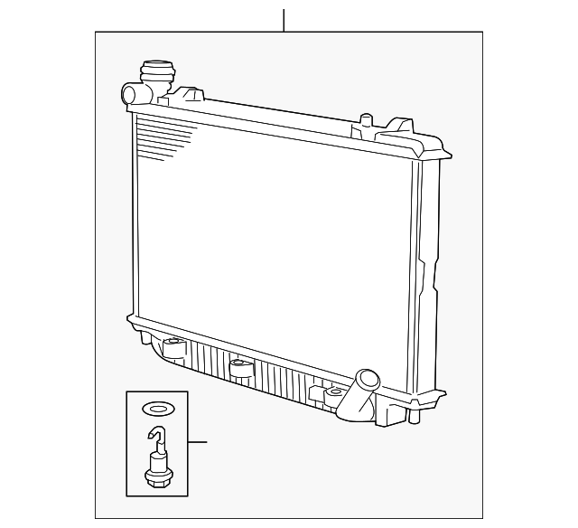 2012-2017 Chevrolet Radiator Assembly 92456751 | TascaParts.com