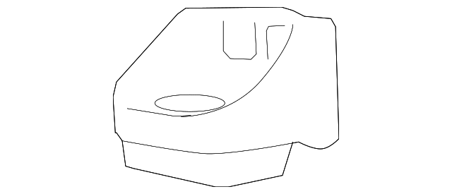 2012-2017 Chevrolet Radiator Upper Insulator 92251620 | Auto Parts Express