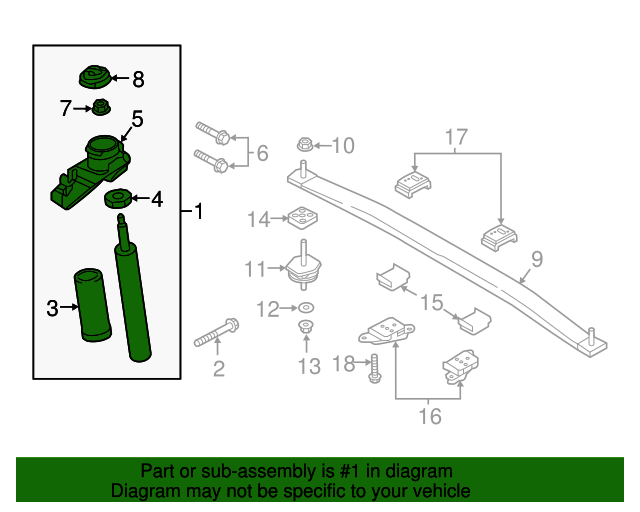 32269403 - Shock Absorber 2019-2022 Volvo S90 | AutoNationParts.com