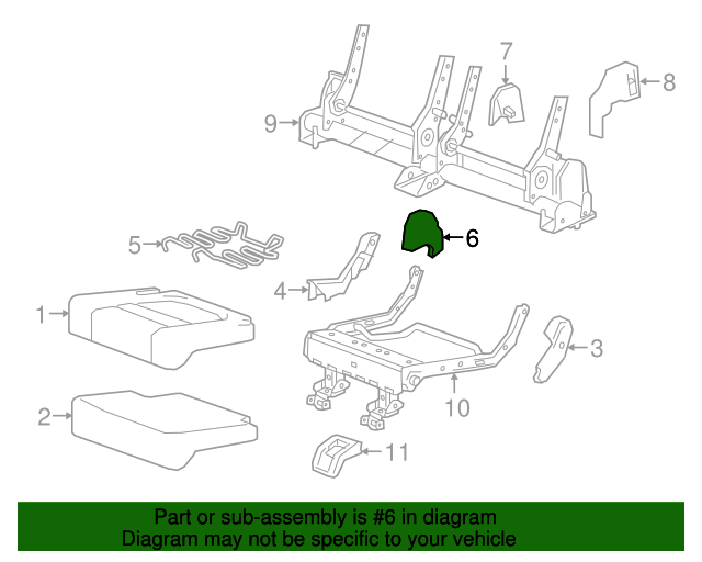 2020-2022 GM Lower Cover 84566382 | GMPartsDirect.com