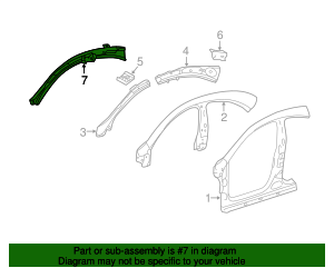 117-630-01-00 - Inner Rail 2014-2019 Mercedes-Benz | Mercedes-Benz USA ...
