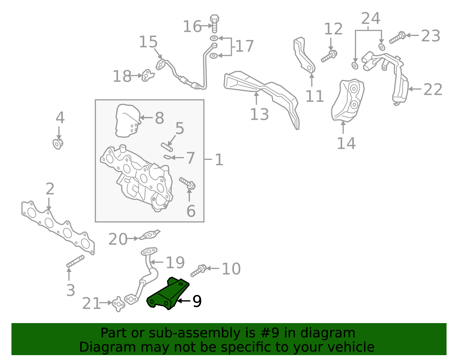 2017-2021 Hyundai Lower Bracket 28527-2B700 | QuirkParts