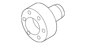 11237574827 - 2011-2021 BMW Vibration Damper Hub (11-23-7-574-827 ...