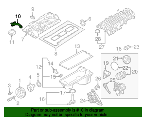 11-12-7-599-753 - Vent Tube - 2013-2018 BMW | BMWPartsHub