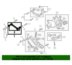 2017-2018 Kia Sportage OEM NEW 2017-2018 Kia Sportage Left Right Rear ...