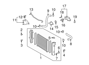 16346-50010 - Engine Coolant Thermostat Gasket - 1998-2010 Lexus ...