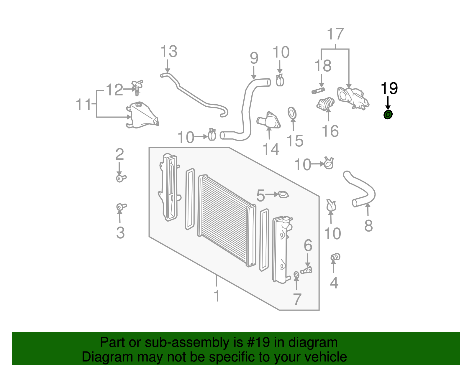 96761-35035 - Engine Coolant Pipe O-Ring For 1990-2024 Lexus | Lexus OE ...