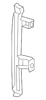 2020-2023 GM Rear Passenger Side Door Window Channel Front Retainer ...