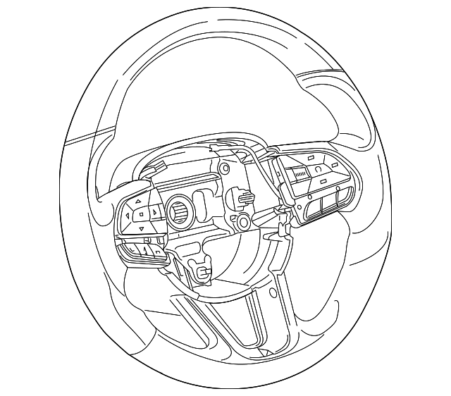 2015-2024 Dodge Steering Wheel 6AD81DX9AA | Mopar Parts Canada